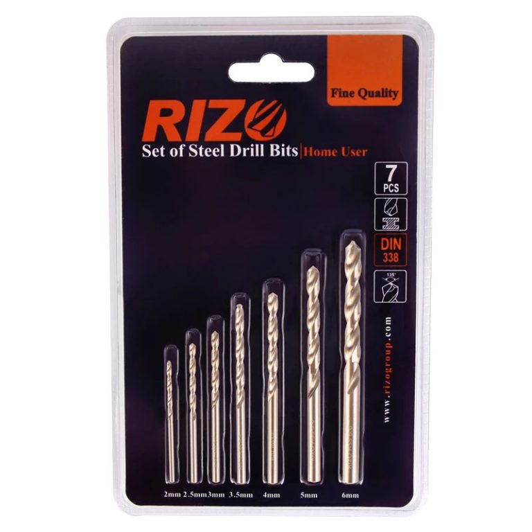 ست مته آهن 7 عددی RIZO - زد استار